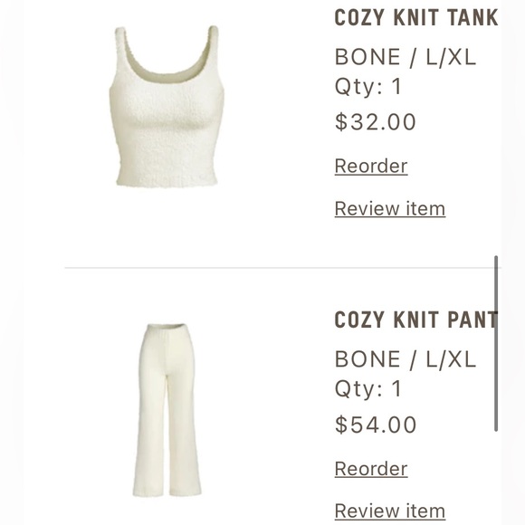 Tops | Skims Cozy Set | Poshmark